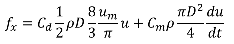 Wave Calculation : Morison Equation